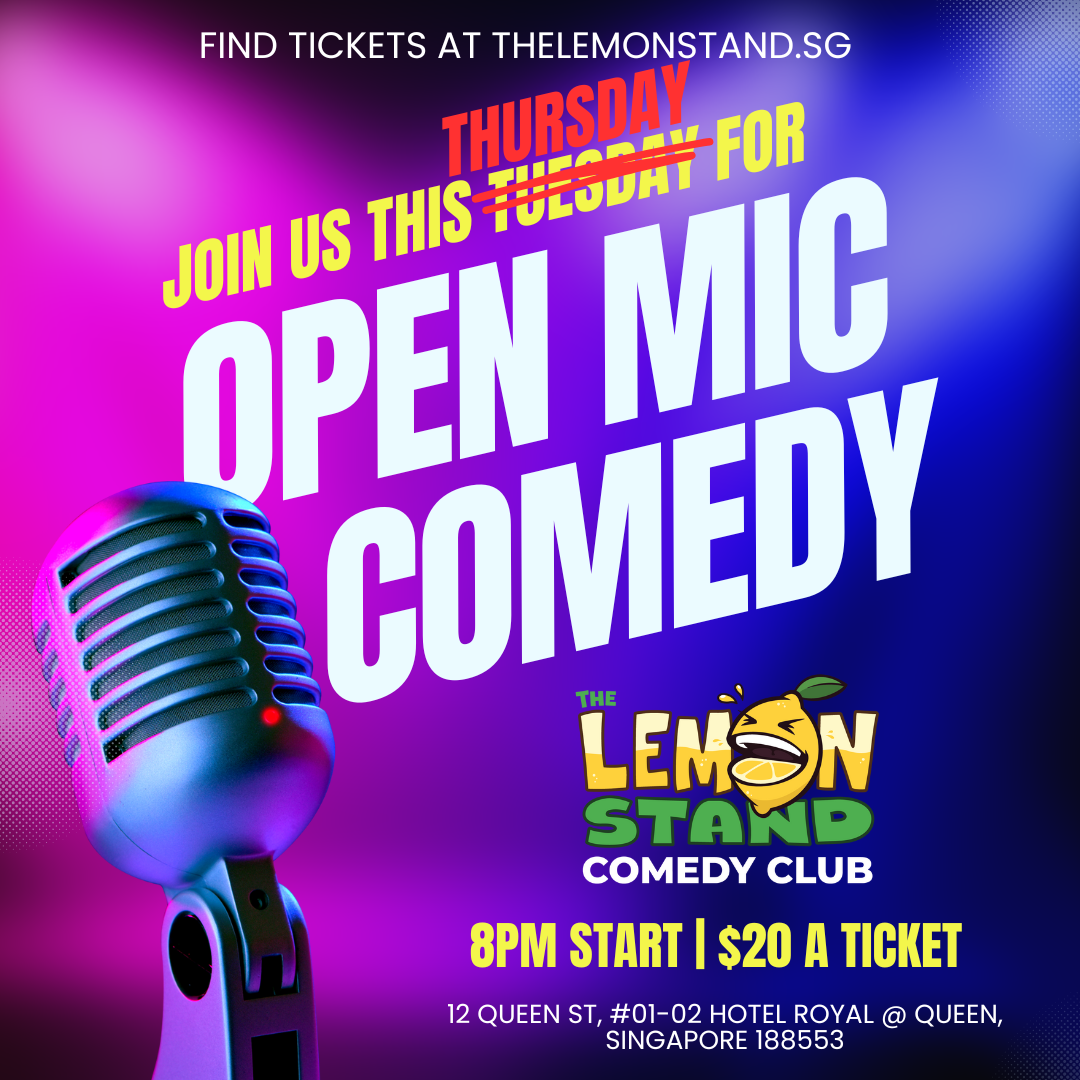 Open Mic Thursday | The Lemon Stand SG
