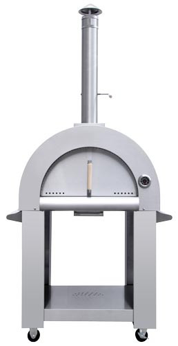 32″ Stainless Steel Wood Fired Pizza Oven | Resto Hub
