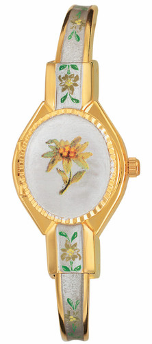 André Mouche - EDELWEISS, Gold, pearl white - 040-20101 - Swiss Made ...