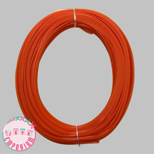 Swastikcane Plastic Cane Wire - Dark Orange | |Jaya Emporium
