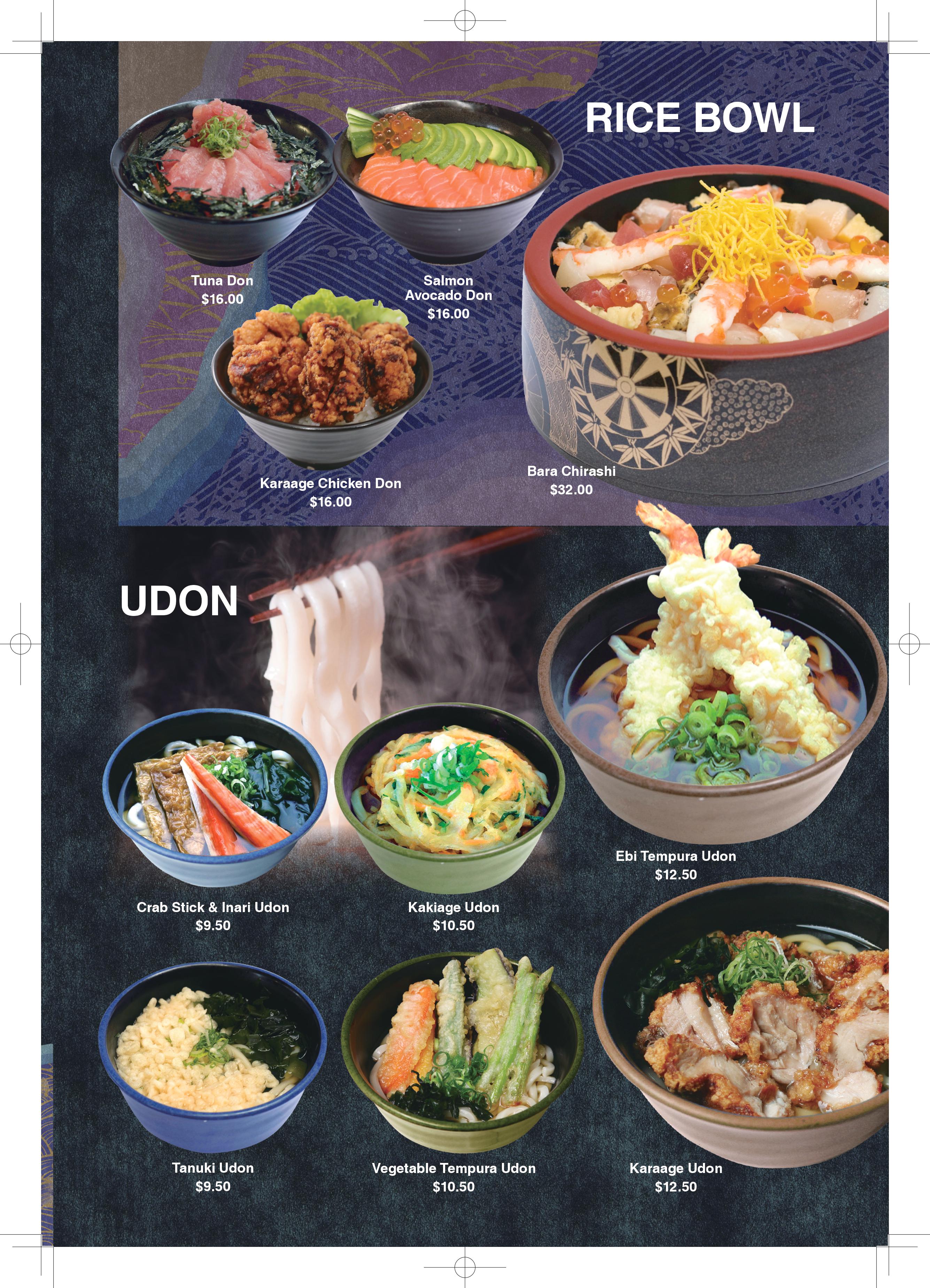Sushi Kaido Chatswood Menu