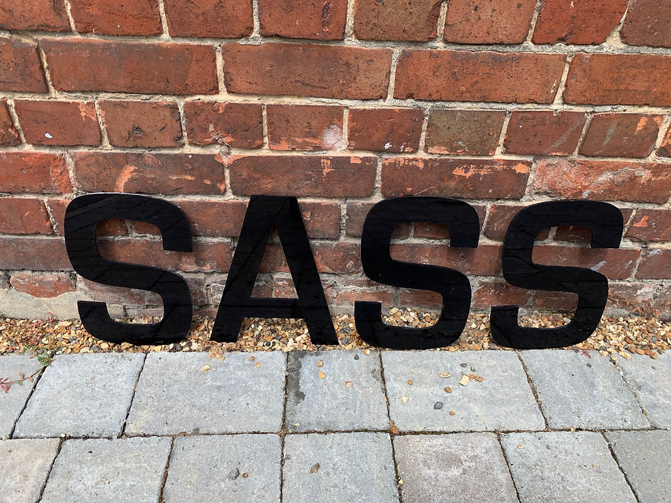 Perspex Letters | Vintiques of Surrey