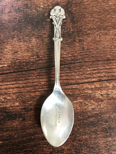 Vintage 1945 VJ Day Commemorative Teaspoon | Vintiques of Surrey