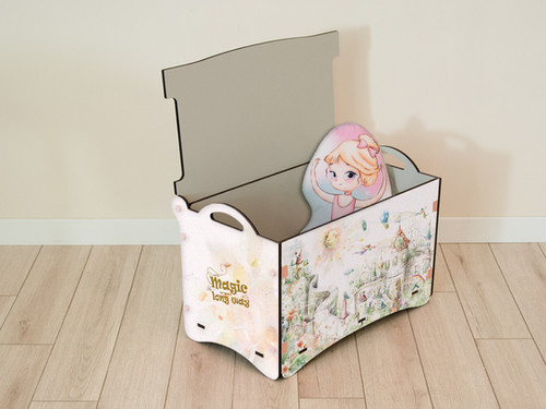 Castle Toy Box | Popcorn Kids