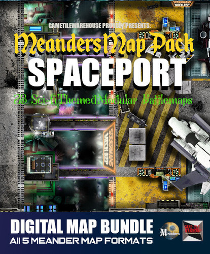 Spaceport GTW Digital Map Bundle | Game Tile Warehouse