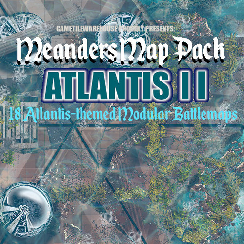 R20 Map Pack: ATLANTIS II | Game Tile Warehouse