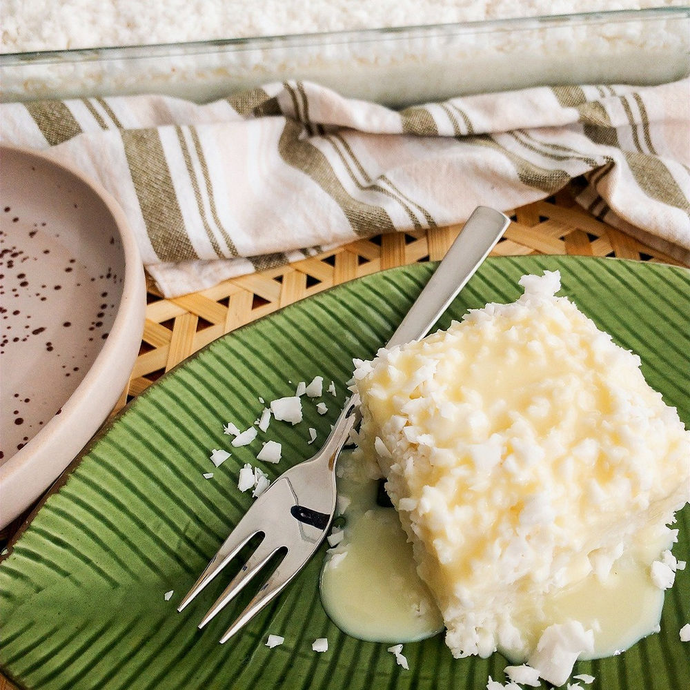 CUSCUZ DE TAPIOCA COM COCO