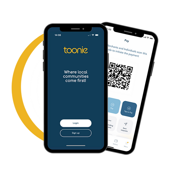 Toonie | Exchange, send and receive money with the community
