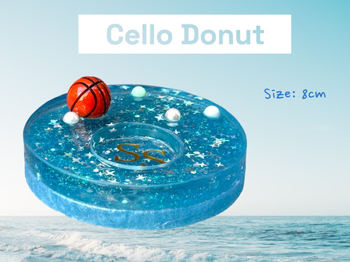 Glacial Blue Ice Cello Donut | SANDS.MELBOURNE
