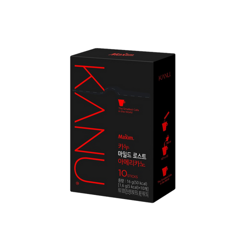 (MAXIM) KANU DARK ROAST 10 STICKS | SKS MART