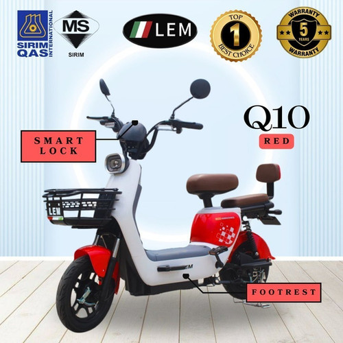 ELECTRIC BIKE LEM Q10 | LEM MALAYSIA VEHICLE