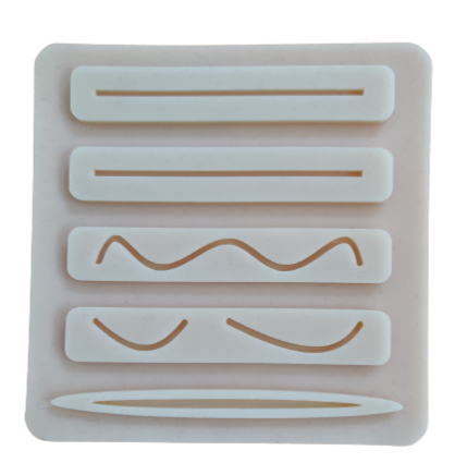 Human Wound Suture Pad- Single Layer | Simutomy