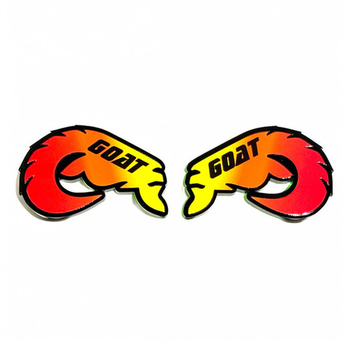 Goat Badges Multiple Colors - GOAT BADGES | Jameskgti Emblems