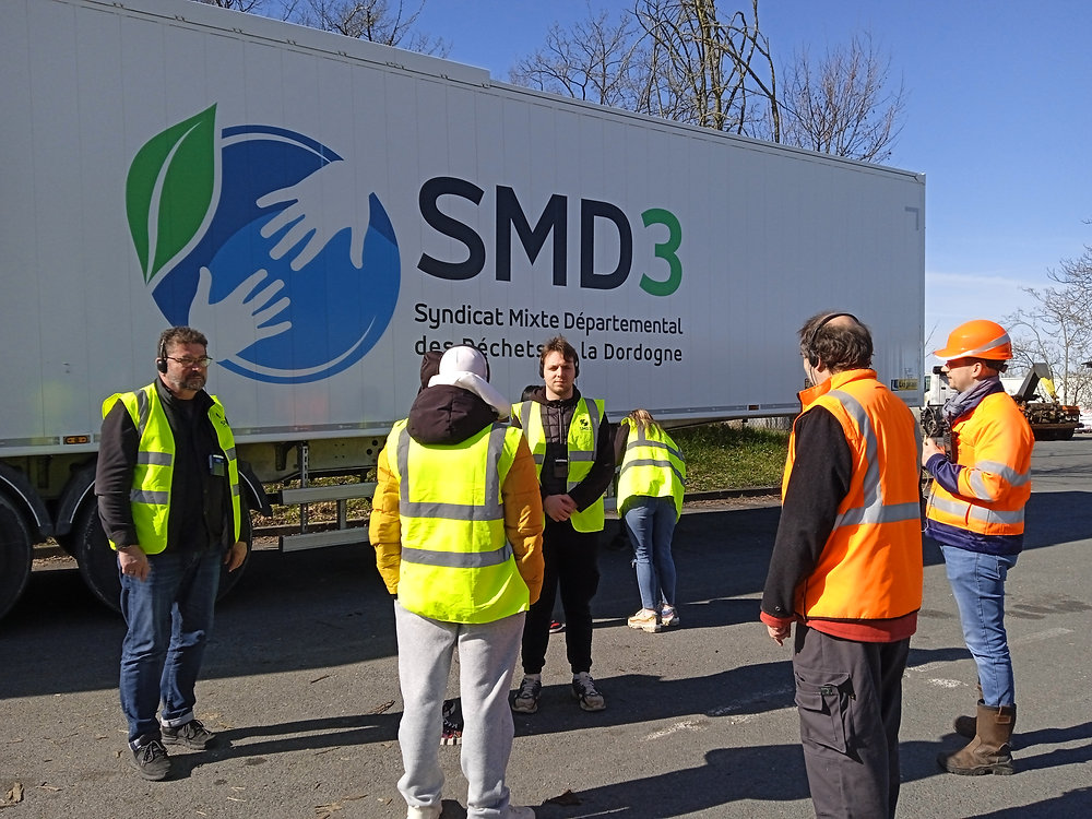 Visite du centre de tri SMD3