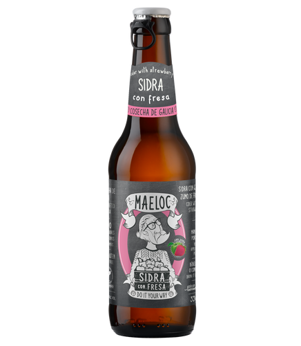 Cider Maeloc Strawberry, 330ml