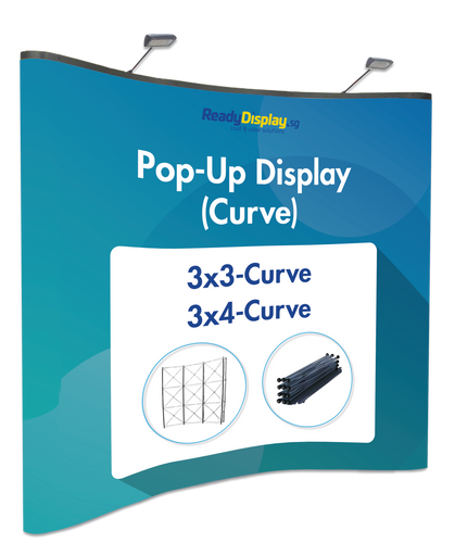 Pop-Up Display (Curve) | ReadyDisplay.sg