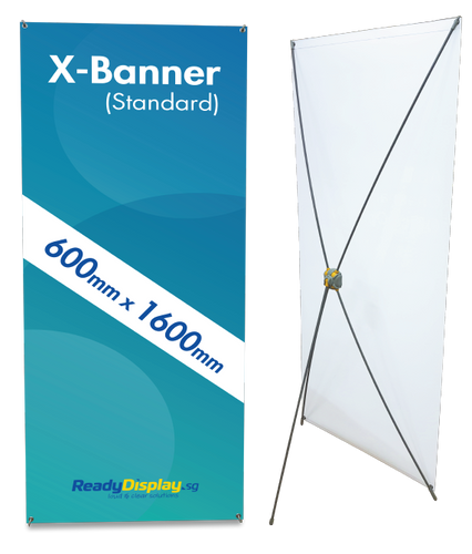 X Banner (Standard) | ReadyDisplay.sg