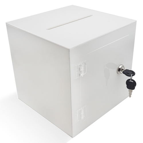 Lucky Draw Box with Lock - Type 2 | ReadyDisplay.sg