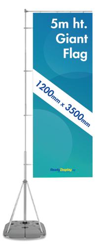 Giant Flag Stand | ReadyDisplay.sg