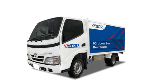10Ft Box Truck Wrap | VWrap.sg