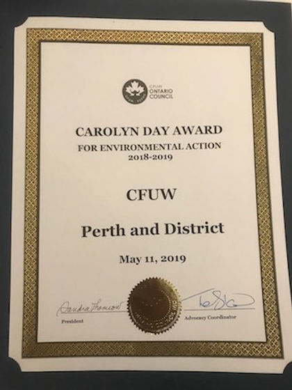 Environmental Action Award