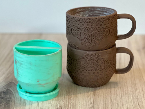 Nesting Mug Jig Combo w/Cutter | Alexandria Pottery