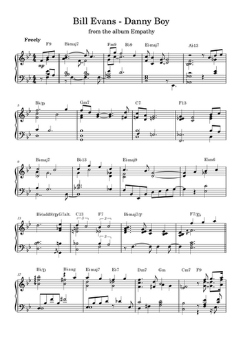 Bill Evans - Danny Boy | Rowan Hudson