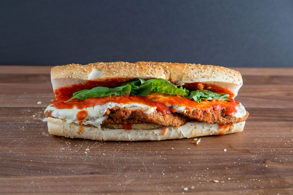 The GREATEST CHICKEN PARM wedge