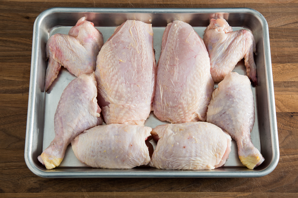 How To BREAK DOWN A WHOLE CHICKEN Into 8 Pieces how-to-break-down-a-whole-chicken-into-8-pieces
