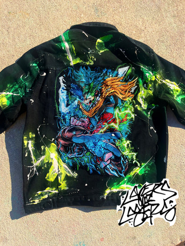 Dookie Boy Black Denim Jacket | LoversOverLosers