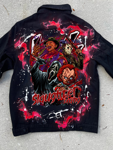 Slaughter Gang Black Denim | LoversOverLosers