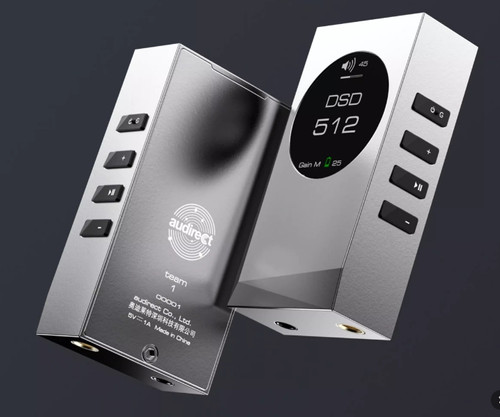 Audirect Team 1 - 3.5 &4.4mm Ultra Highpower MQA/DSD mini-DAC | audirect
