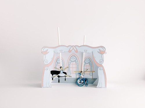 Ballet Class Printable Puppet Theater | Crafterina