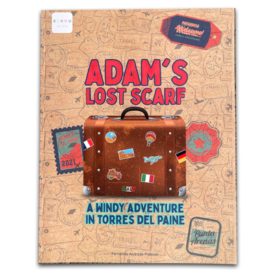 Adams Lost Scarf. A Windy Adventure in Torres del Paine | Bukku Education