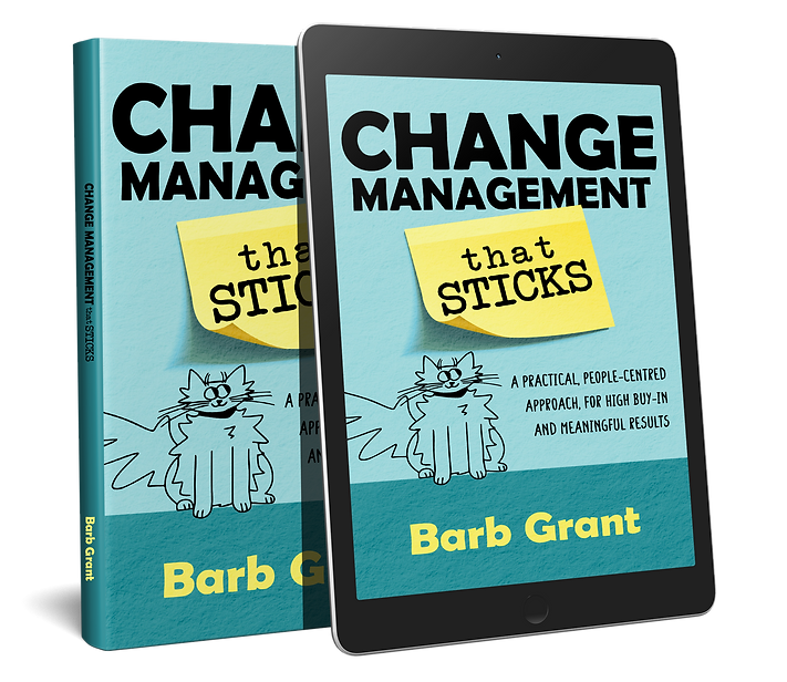 Book Launch | Change Management that Sticks | yourchangecoach