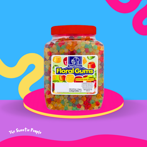 Floral Gums Full Jar 2.25kg | thesweetiepeople