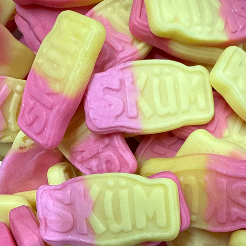 Swedish Strawberry and Banana Foam Bites (V, VE) | The Sweetie People