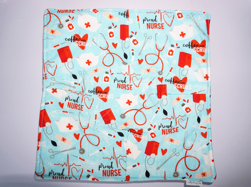 Coffee and Scrubs Plate Cozy | Crafting Therapy Shop