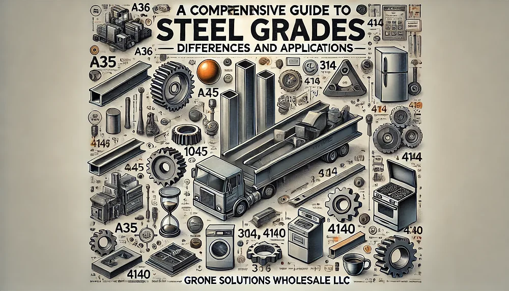 A Comprehensive Guide to Steel Grades: Differences and Applications
