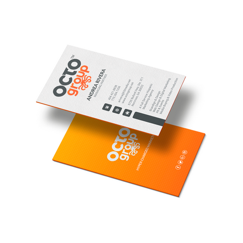 Painted Edge Cards | Cesar Graphics