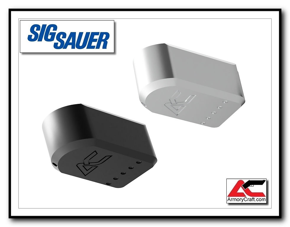 SIG P229 P228 - PLUS-2- Billet Aluminum Base Pad | armorycraft