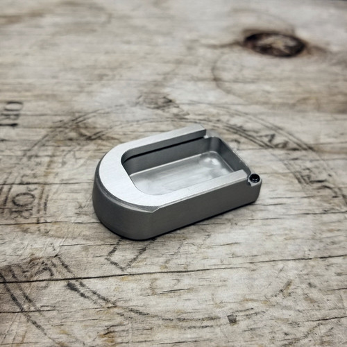 CZ 75 Base Pad - 'PLUS 1' - SILVER - NO MAGWELL | armorycraft