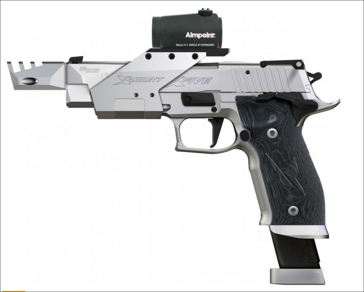 Armory Craft - CZ Grips - Sig X5 X6 Pistols - Flat Sig Sauer Triggers