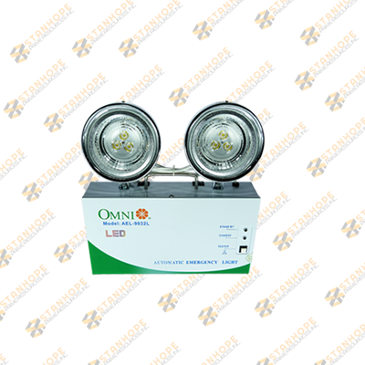 Omni Automatic Emergency Light AEL-9032L | Stanhope Prime