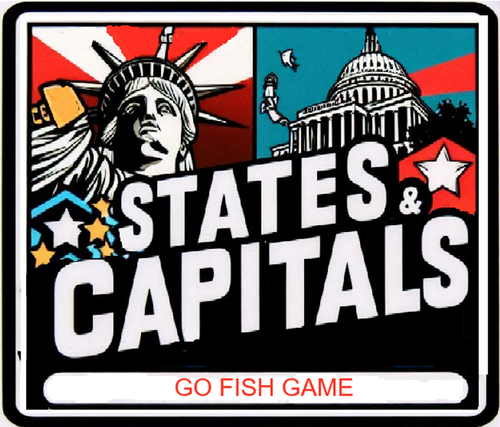 States and Capitals Go Fish Card game | The Hobbs Youth Deve