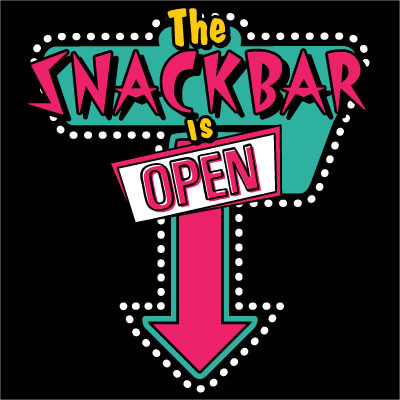 The Snackbar is Open shirt | ragetiltpinball