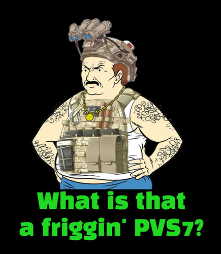 Friggin PVS7 sticker | Goblin Tactical