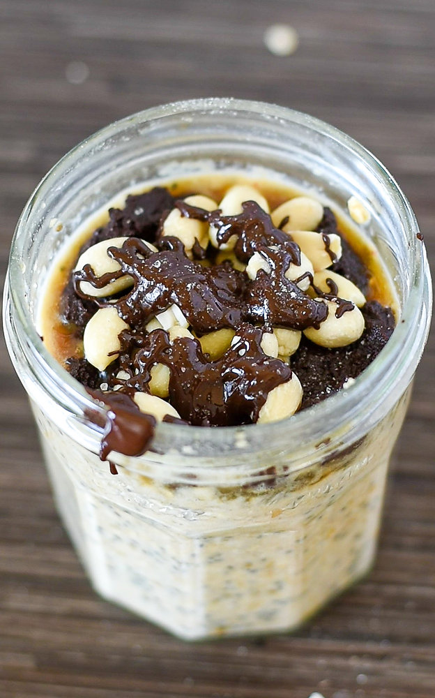 Snickers Overnight Oats
