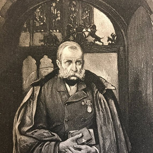 Antique Print, Lithograph, Thackeray’s The Newcomes, Colonel Newcome ...