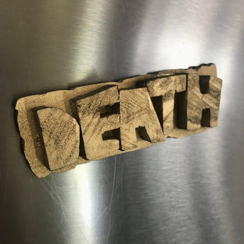 Death Magnet, Refrigerator Magnet, “DEATH GRILL” Macabre Magnet ...